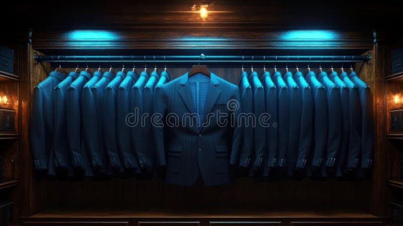 Classic Suits, Tailored Style Stock Image - Image of navy, suits: 385333687