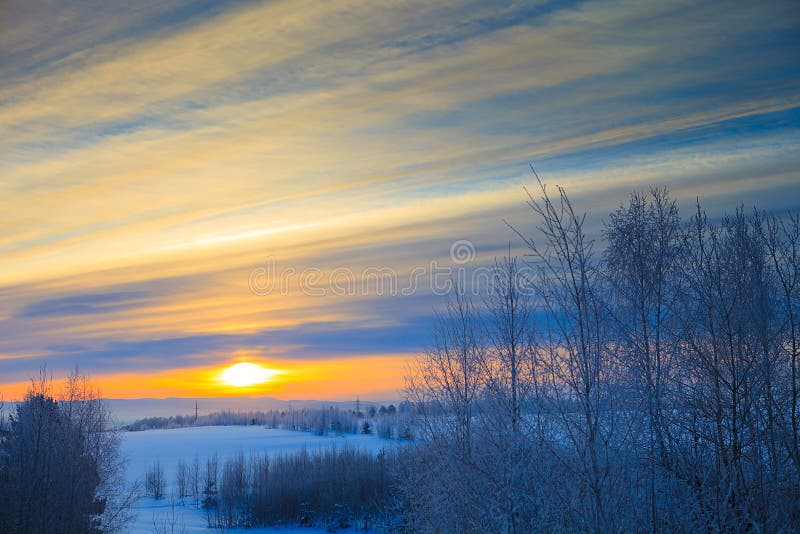 Classic sunset stock image. Image of blues, burning, checking - 46032803