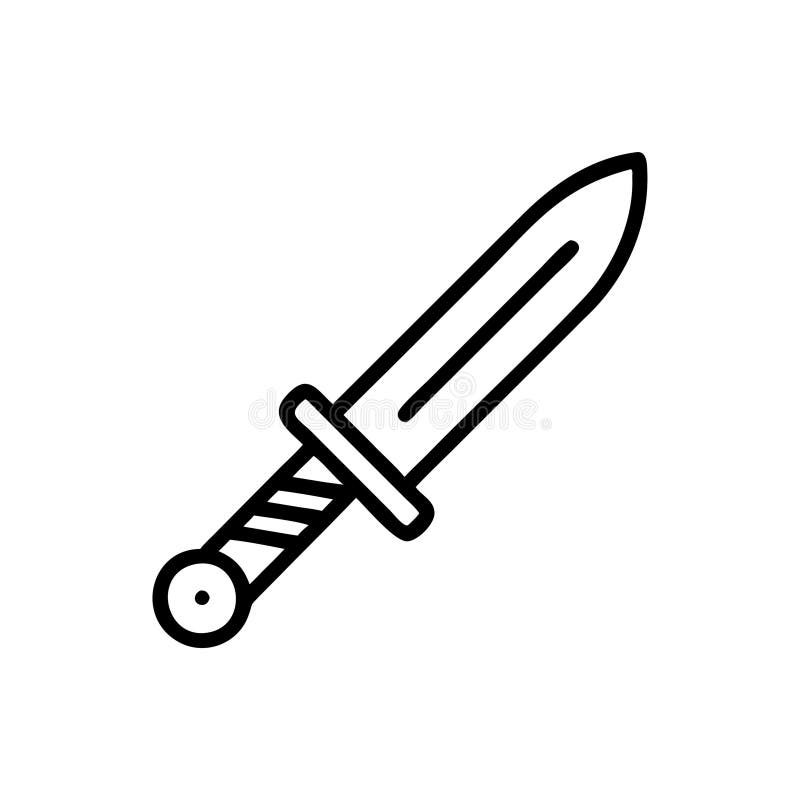 Classic Sword for Warriors stock vector. Illustration of creativity ...