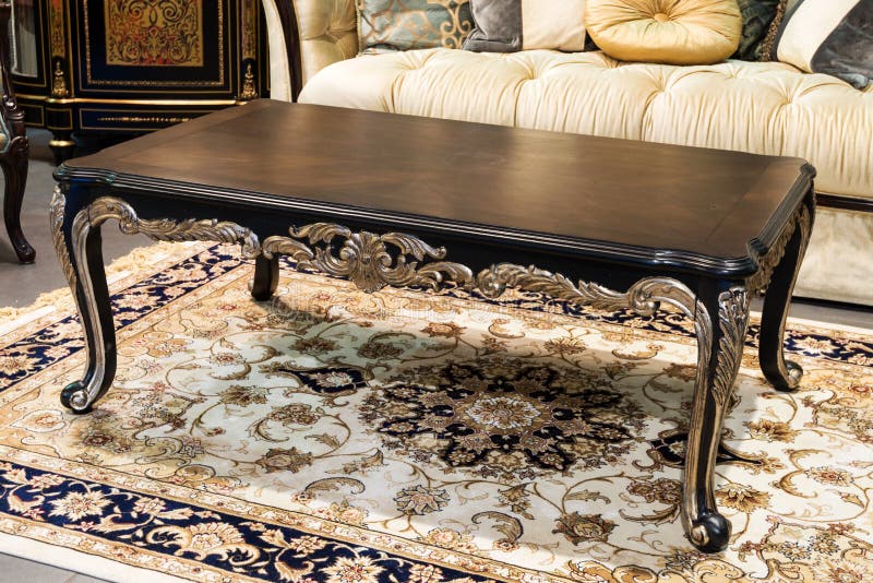 Classic table stock image. Image of decoration, home - 32388503