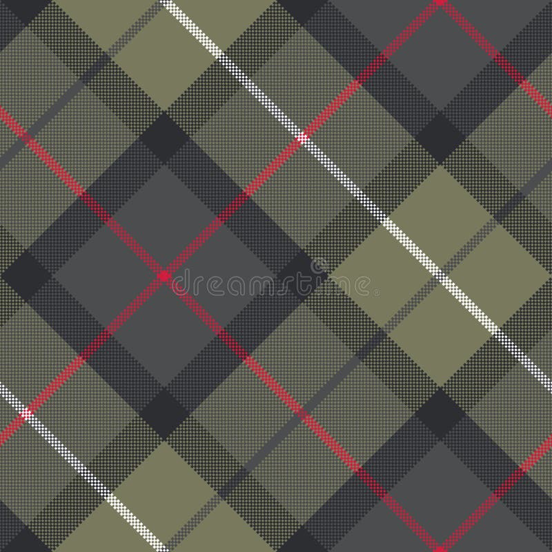 Classic Tartan Check Plaid Seamless Pattern Stock Vector - Illustration ...