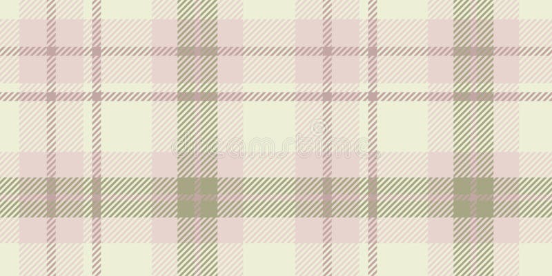 Classic Tartan Design in Beige, Light Pink, and Olive Green, Featuring ...