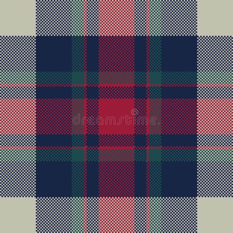 Classic Tartan Plaid Seamless Pattern Stock Vector - Illustration of ...