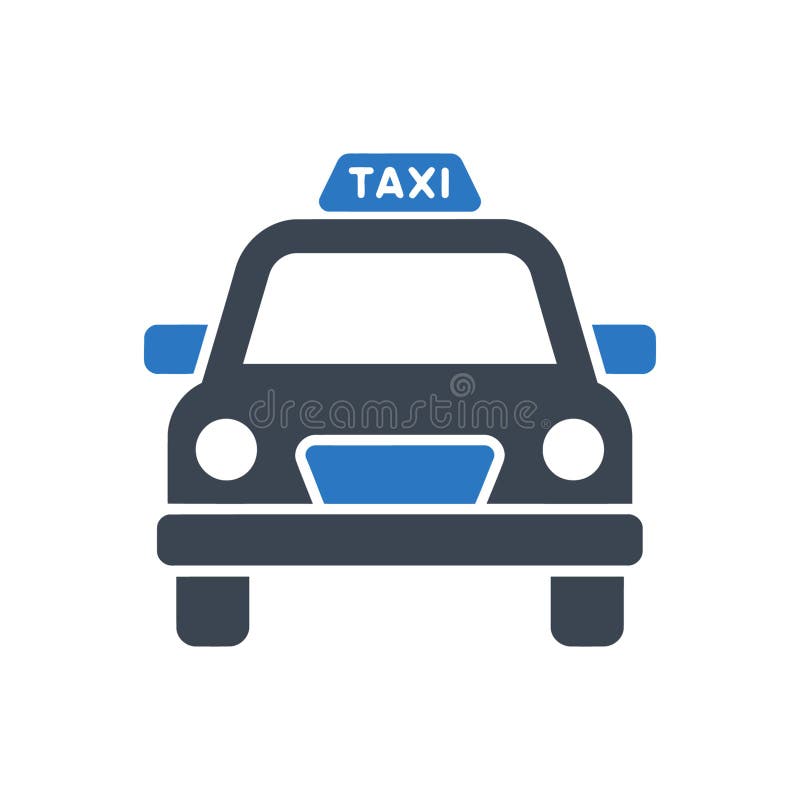 Classic Taxi Icon stock vector. Illustration of symbol - 361528641