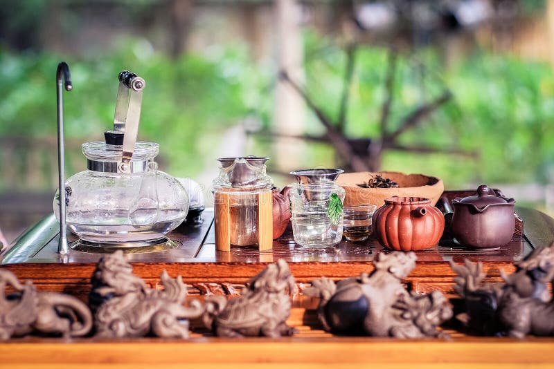 Classic Tea Set stock image. Image of drink, healthy - 98983947