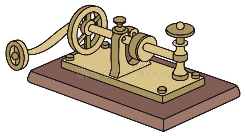 Classic Telegraph Key, Communication Device, Historical Tech, Morse ...