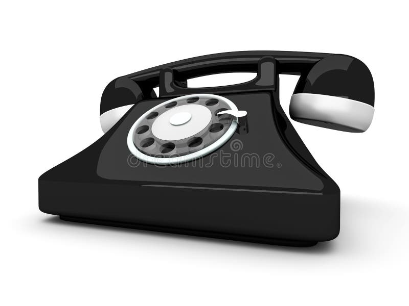 Classic Telephone stock illustration. Illustration of connection - 27352441