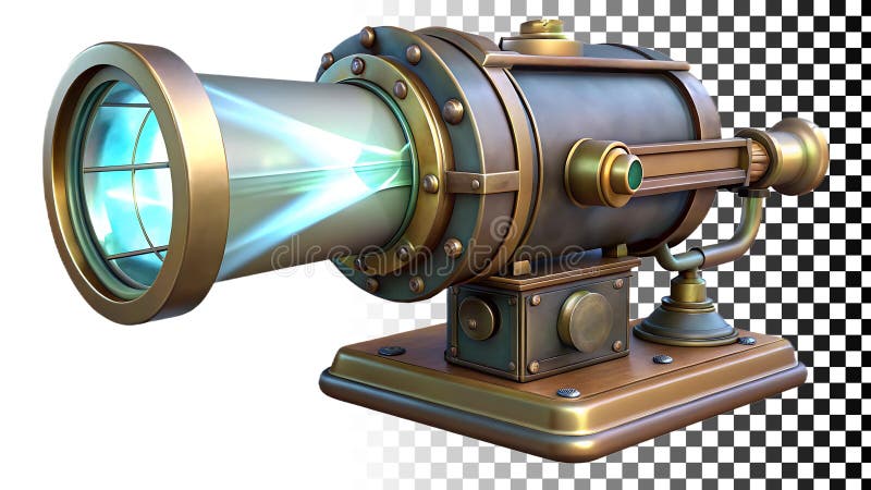 Telescope Vintage Style Optical Instrument Science Equipment Antique ...