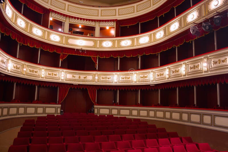 Classic theater stock image. Image of retro, spotlight - 36241239