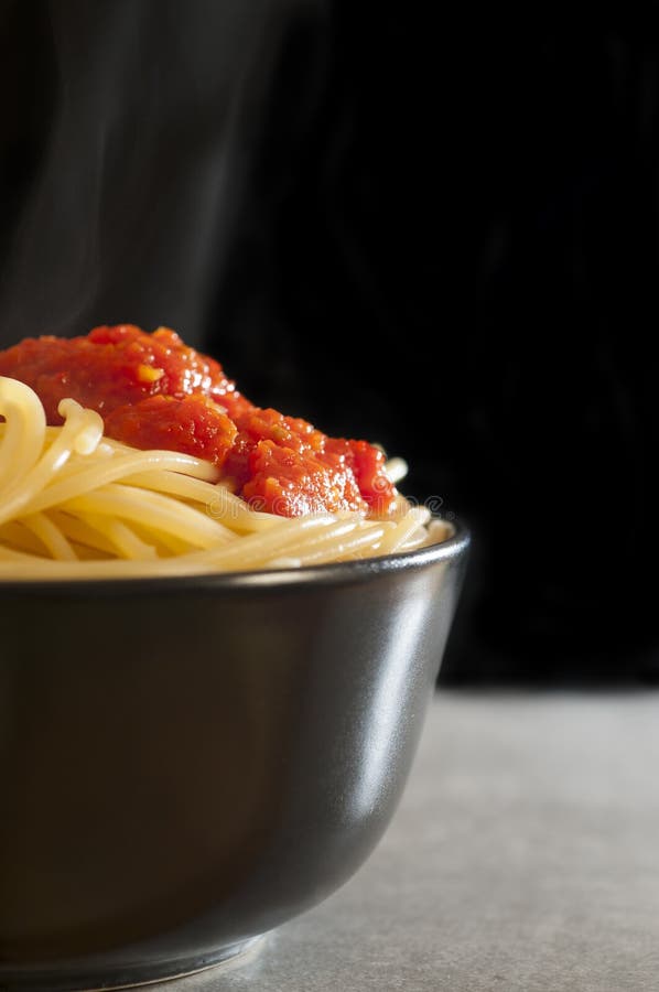 Classic Tomato Spaghetti stock image. Image of pomodori - 90544623