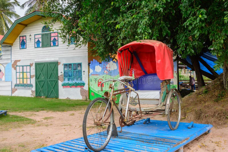Classic Tricycle stock photo. Image of locations, occupation - 62388010