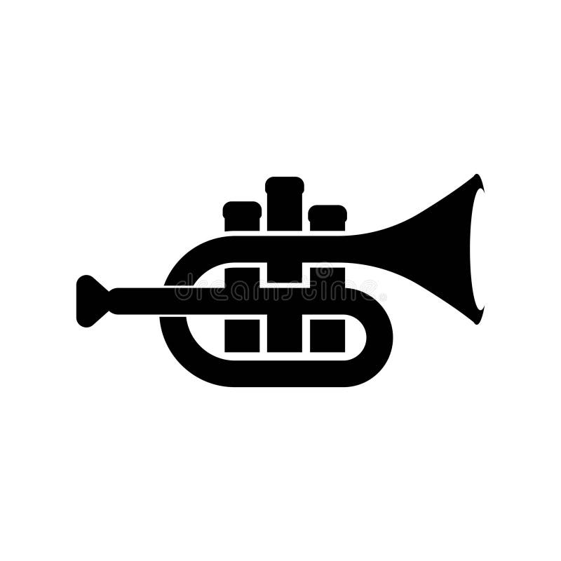 Classic Trumpet Logo,icon Vector Illustration Design Stock Illustration ...