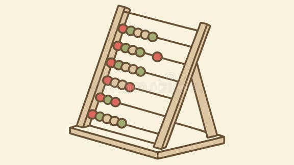 Abacus Counting Tool Vector, Traditional Education and Calculation ...