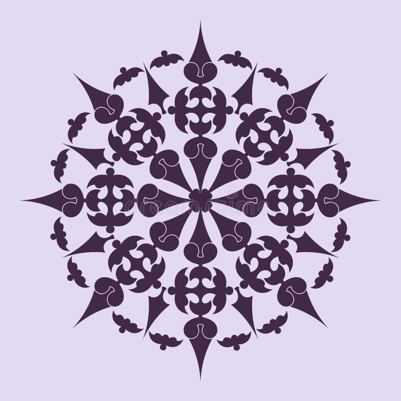 Classic Vector Ornament Based on Floral Motives Stock Vector ...