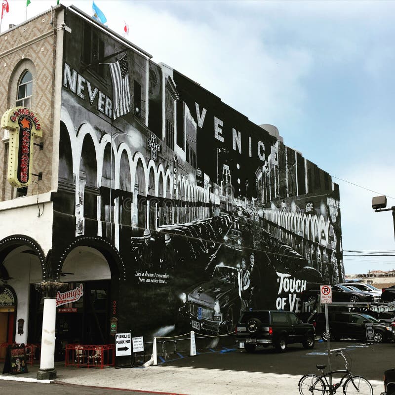 Classic Venice Beach Graffiti Art Editorial Image - Image of ancient ...