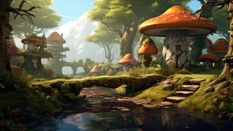 Classic Video Game Location Stock Image - Image of play, underground ...