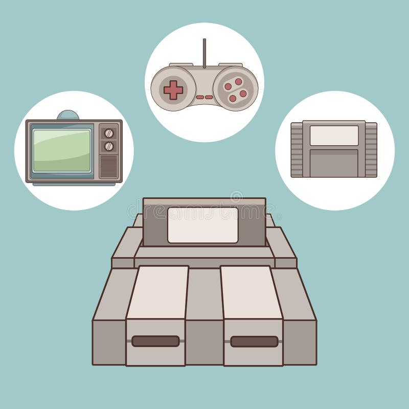 Videogames Console Stock Illustrations – 1,071 Videogames Console Stock ...