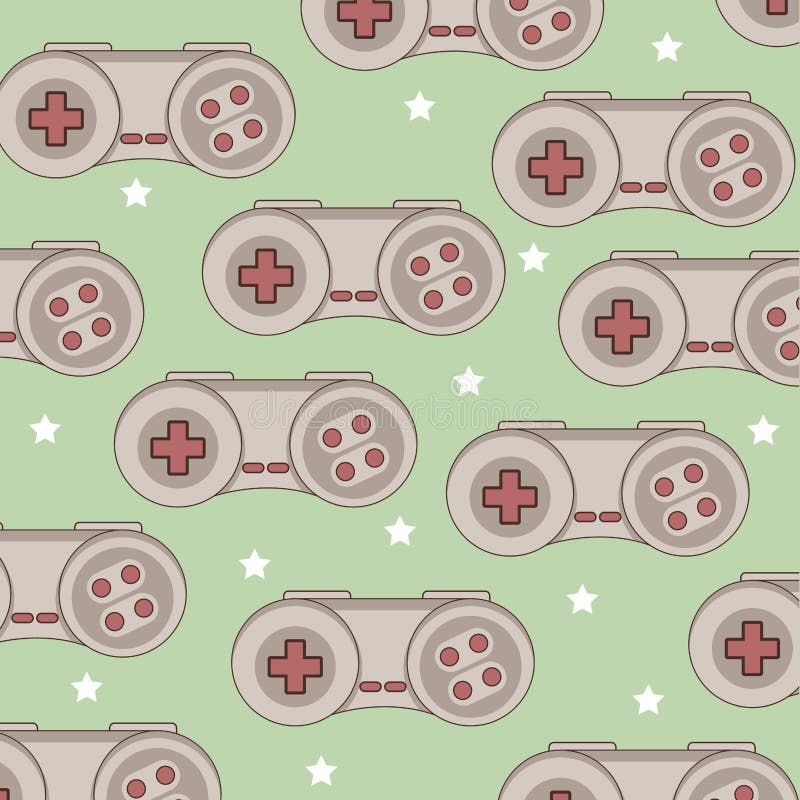 Classic Videogames and Console Icons Stock Vector - Illustration of ...