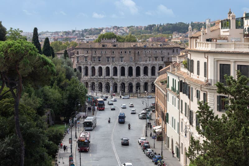 Classic View of the City of Rome, Italy Editorial Image - Image of ...