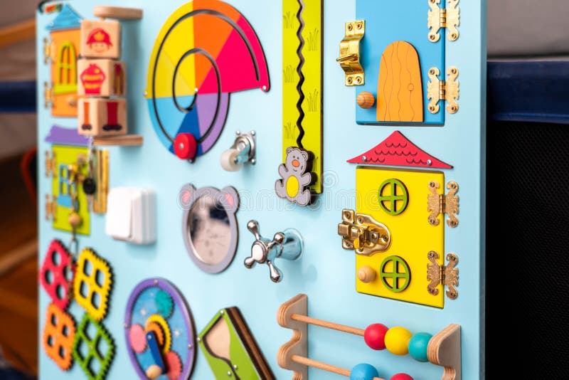 Classic View of an Interesting Board with Various Entertaining Objects ...