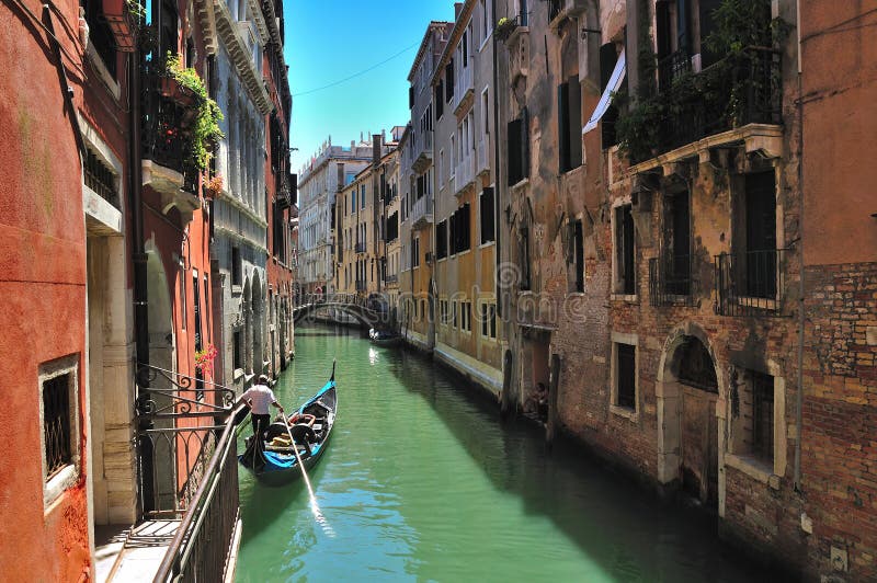 Classic view of Venice stock photo. Image of building - 16677094