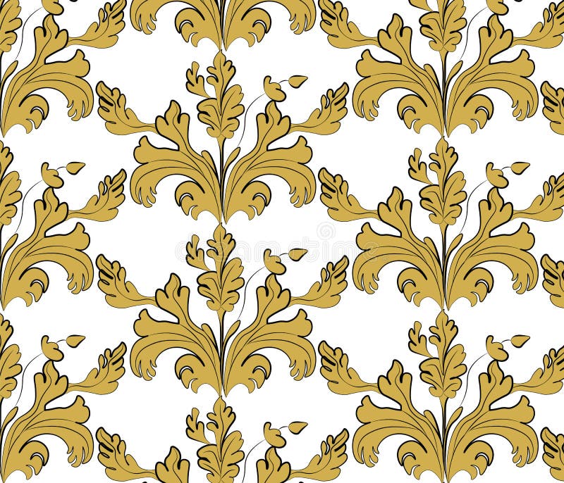 Classic vintage pattern stock vector. Illustration of pastel - 71152907