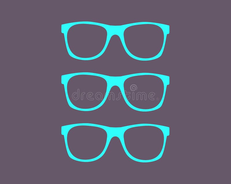 Classic Vintage Sunglasses Realistic Isolated Vector Illustration ...
