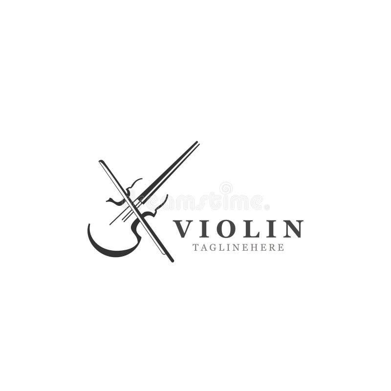 Classic Violin Instrument, Vintage Violin Orchestra Music Design ...