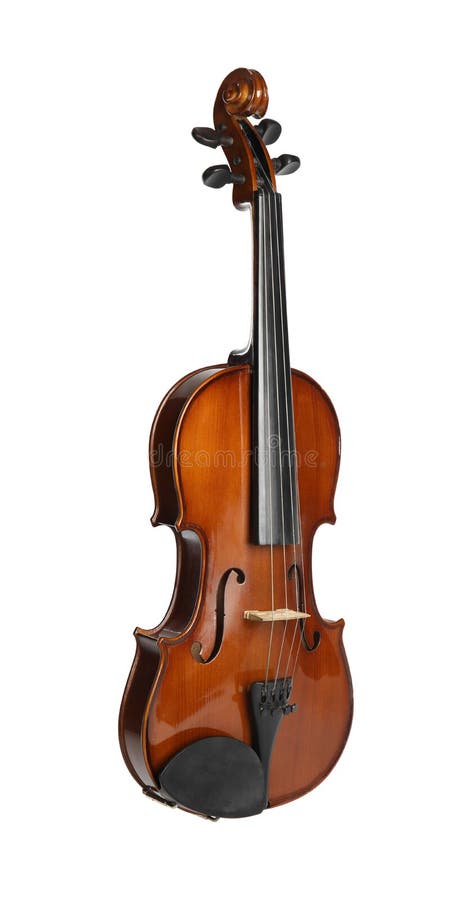 Classic Violin Isolated. Musical Instrument Stock Photo - Image of ...