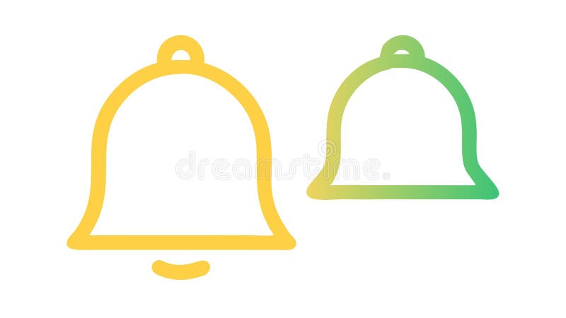 Classic Warning Bell, Notification Alert, Important Announcement ...