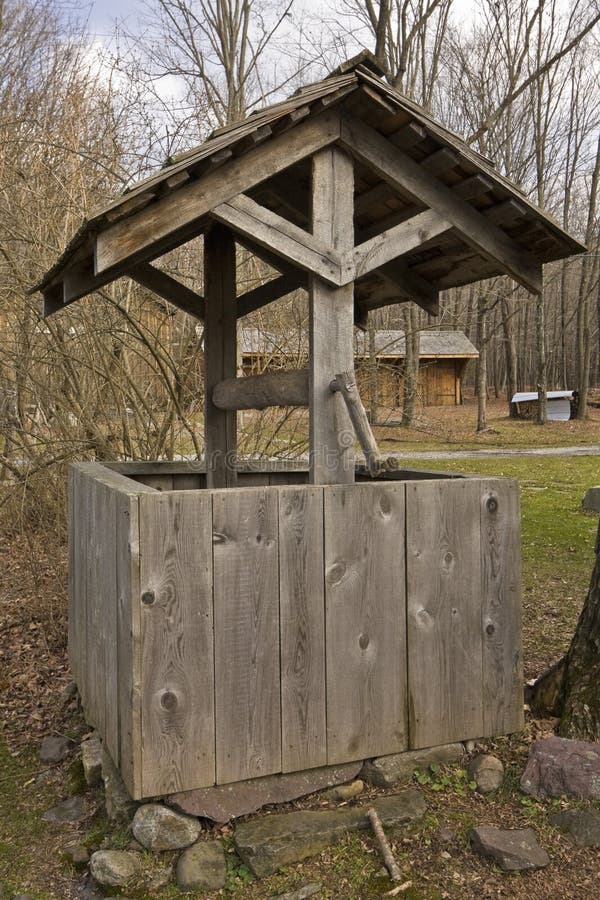 Classic Well stock photo. Image of grain, country, outdoors - 7512328