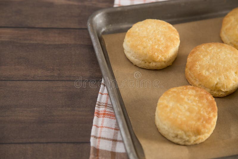 Classic White Biscuits stock photo. Image of mound, food - 126072486