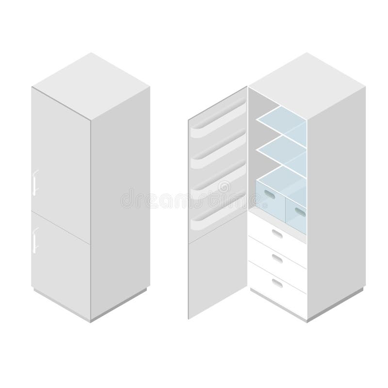 Isometric Fridge Stock Illustrations – 2,789 Isometric Fridge Stock ...