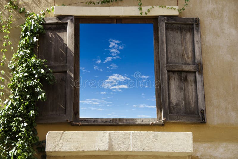 Classic window sky stock image. Image of frame, housing - 33137877