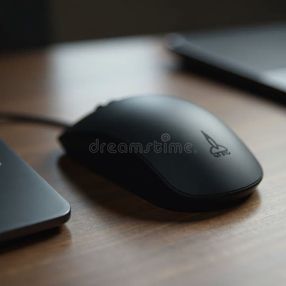 Classic Wired Computer Mouse; Matte Black Finish Technology Black ...
