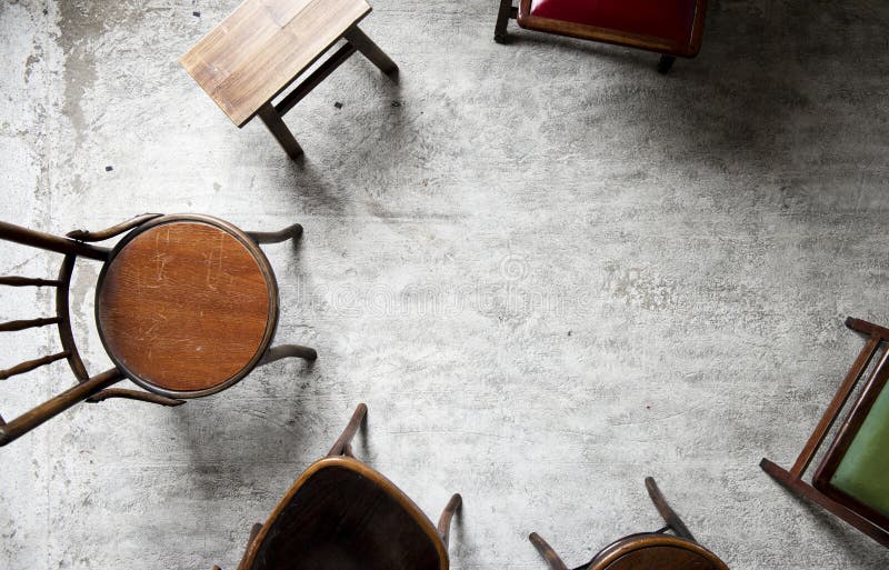 Classic wooden chairs stock photo. Image of vintage - 101850510