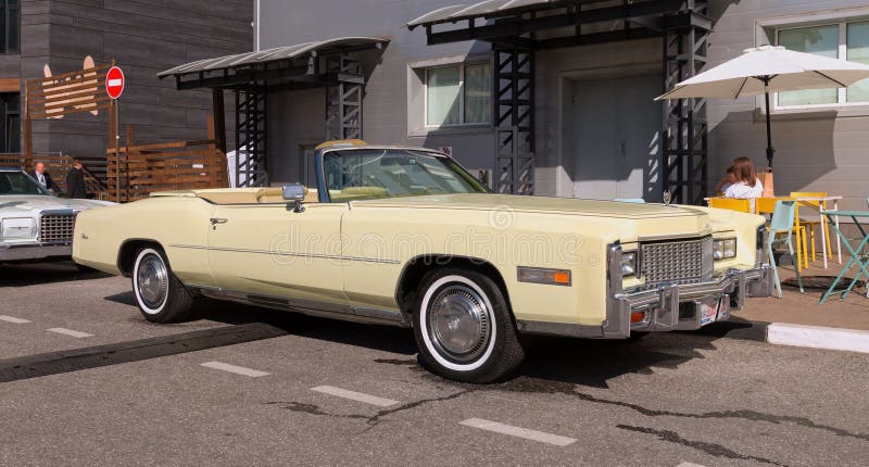Classical American Luxury Car Cadillac Eldorado 9 Generation Cabrio ...