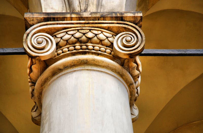Classic Columns stock photo. Image of wall, vintage, classic - 192728