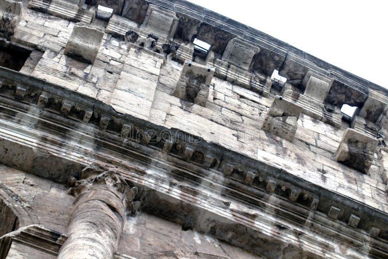 Classical Architecture, Interior Image, Vault and Columns, Italy Stock ...