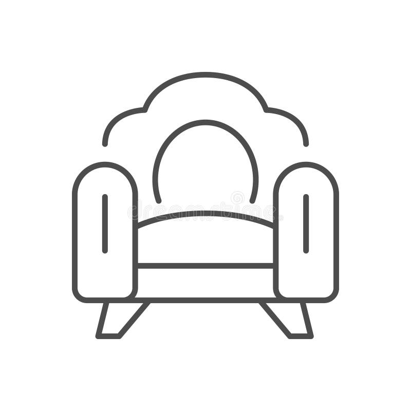Armchair Outline Stock Illustrations – 16,987 Armchair Outline Stock ...