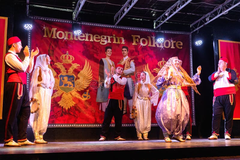 Classical Balkan Songs and Dance. Montenegro Folklore Editorial ...