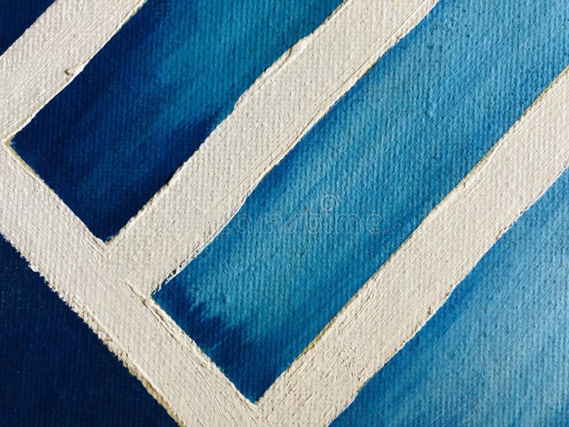 Classical Blue and White Paint Stock Image - Image of classical, paint ...