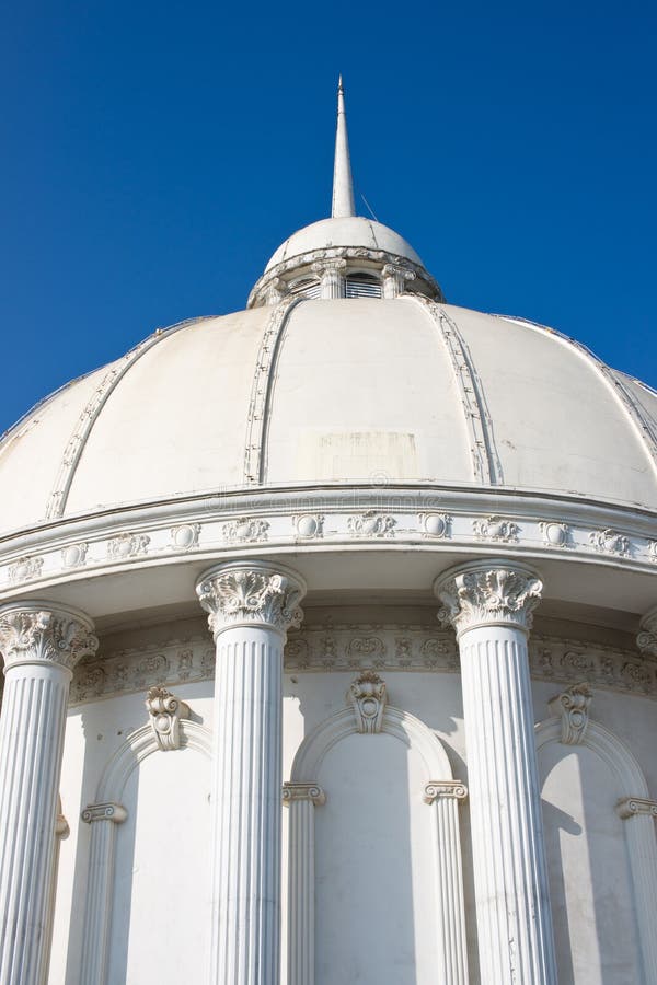 Classical Building with Semi Circle Shape Stock Photo - Image of floral ...