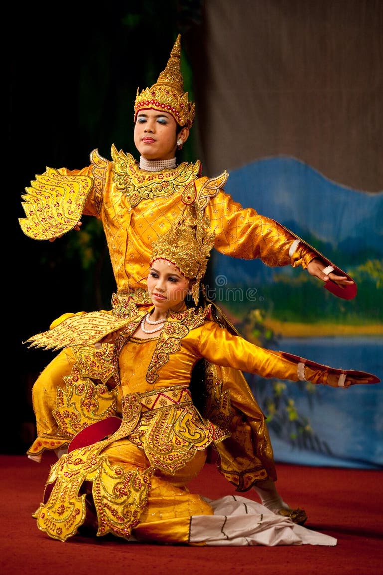 658 Myanmar Dance Art Stock Photos - Free & Royalty-Free Stock Photos ...