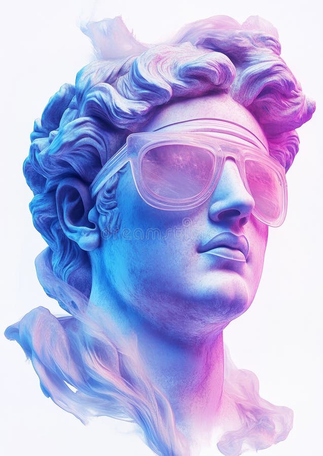 Classical Bust Sketch stock illustration. Illustration of bust - 368337038