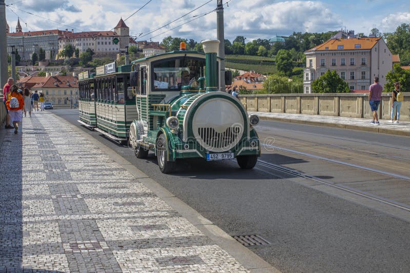 A Classical Car in Prague City Editorial Image - Image of luxury ...