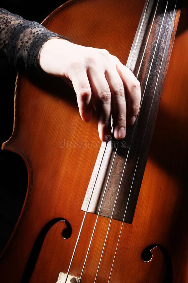 Classical Cello Hand Close Up Stock Image - Image of entertainment ...