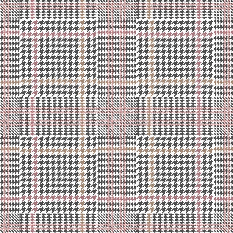 Classical Checkered Hounds Tooth Print for Suits and Coats. Seamless ...