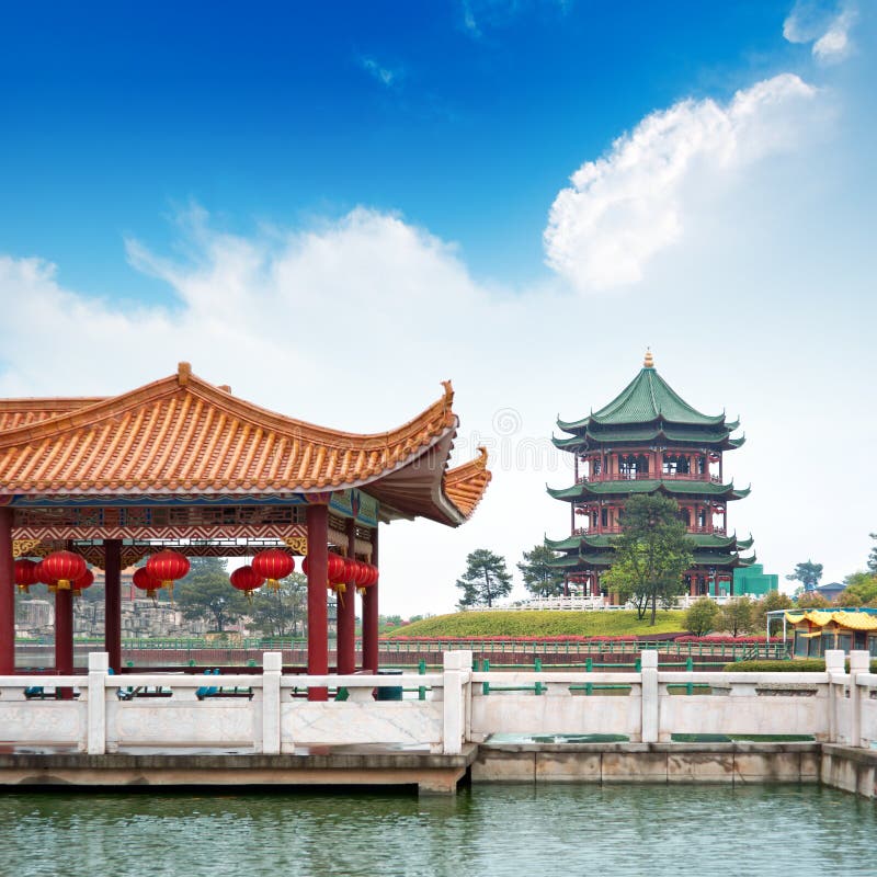 Of Classical Chinese Architecture Stock Image - Image of garden, china ...