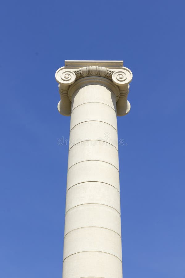 Classical Column and Capital Stock Photo - Image of europe, abacus ...
